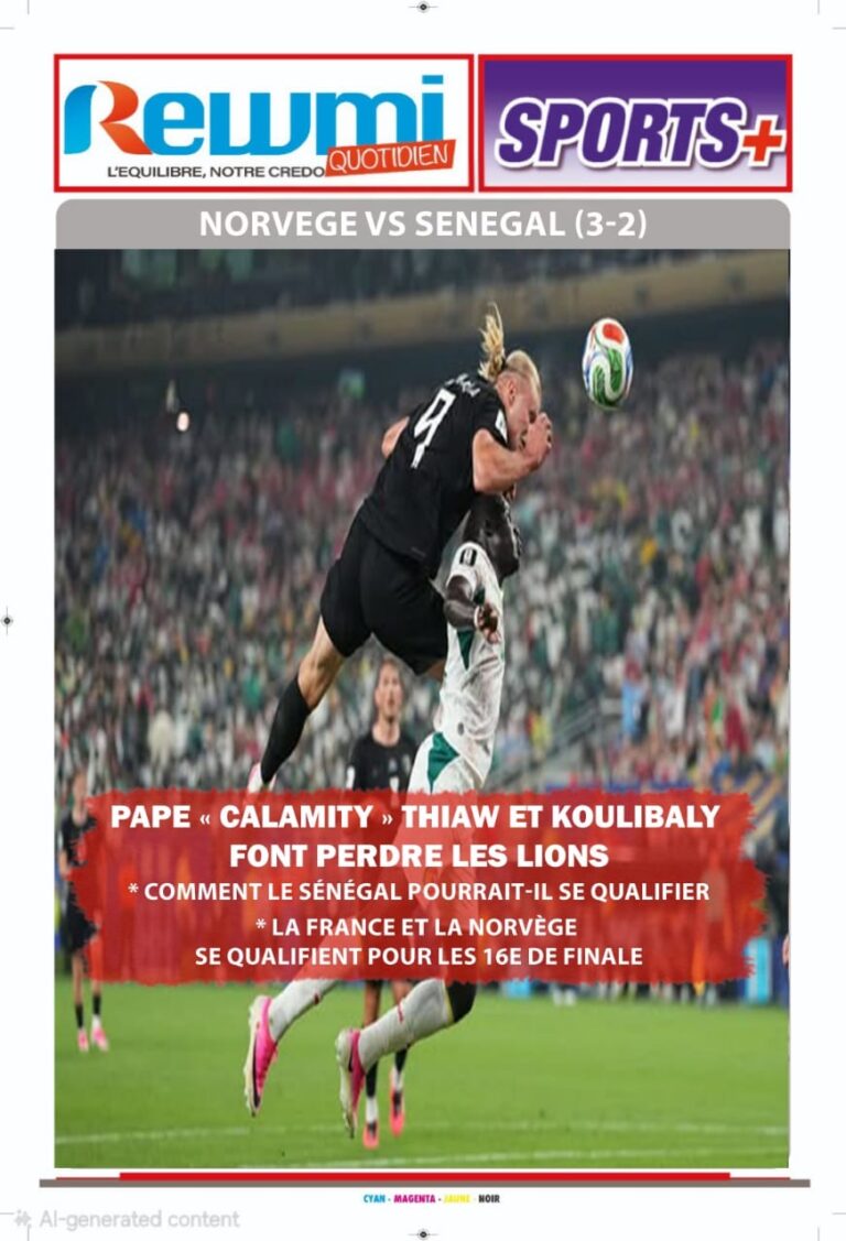 Revue De Presse ! Bamba SAKHO 23 Juin 2026 [Version Wolof]… | Rewmi.com